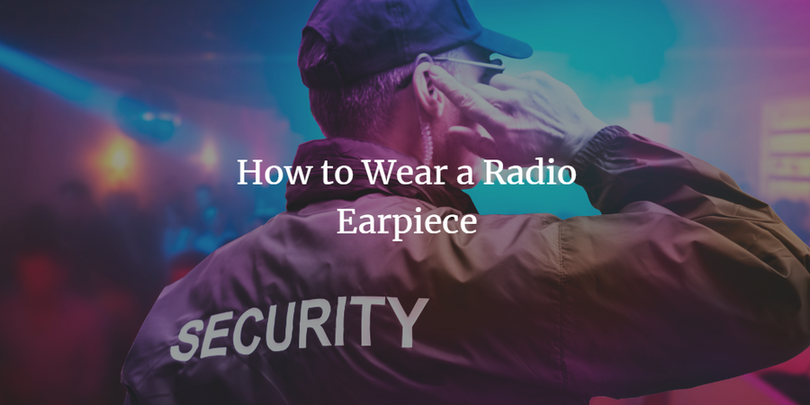 How to Wear a Radio Earpiece (4 Easy Steps)