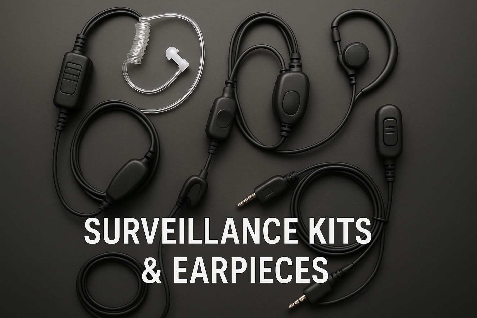 Two-Way Radio Surveillance Kits and Earpieces - Professional Covert ...