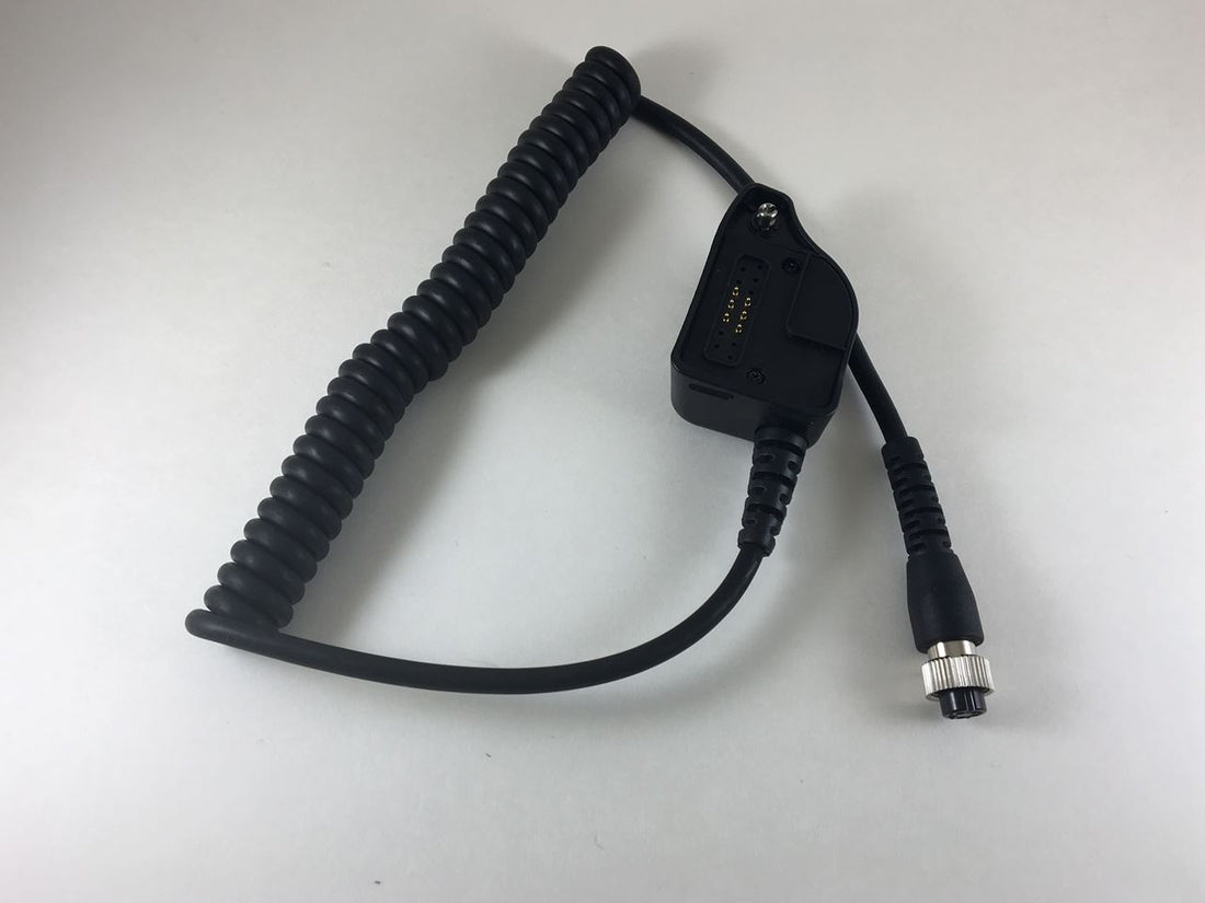 Tactical Heavy-Duty Throat Microphone with Acoustic Earphone